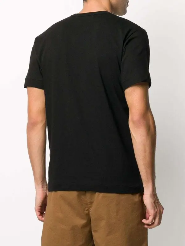 Play Comme Des Garcon Comme Des Garçons Play Double Heart Crewneck T-shirt
