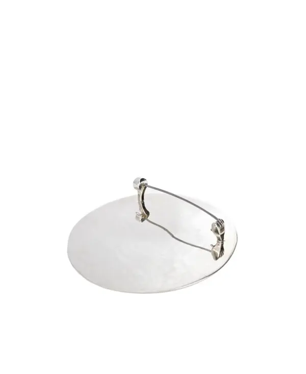 JIL SANDER Logo-engraved Brooch