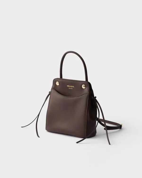 Prada Carry Mini Leather Handbag