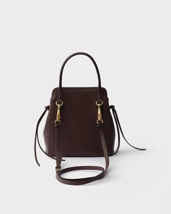 Prada Carry Mini Leather Handbag