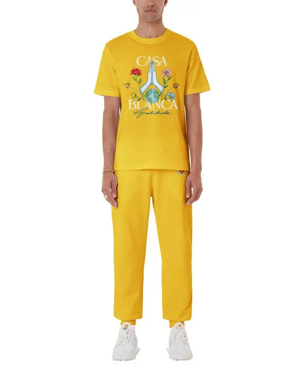 Casablanca Gratitude Organic-cotton T-shirt