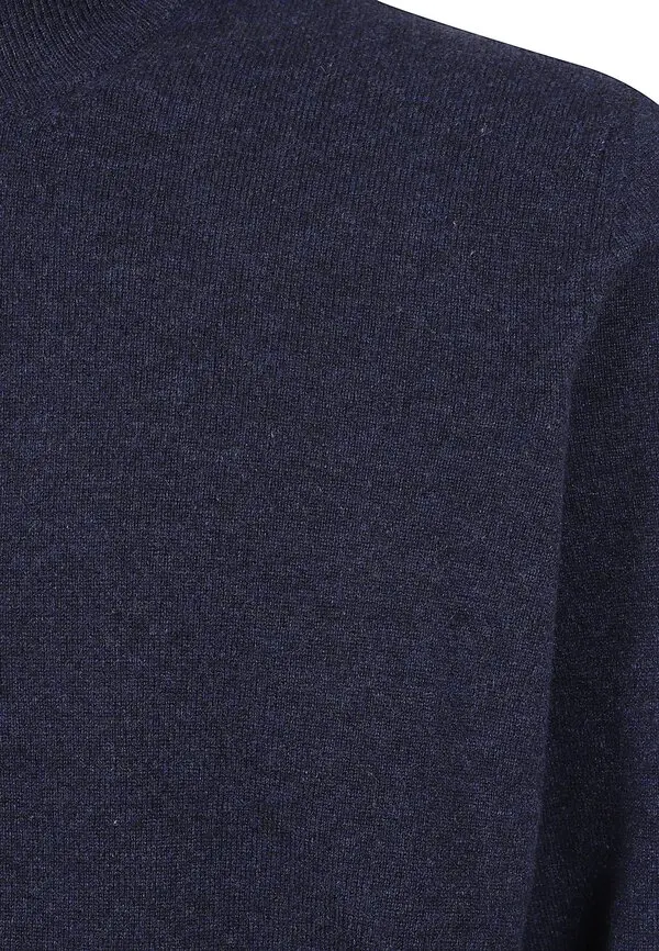 Brunello Cucinelli High-neck Zip-up Knitwear - No