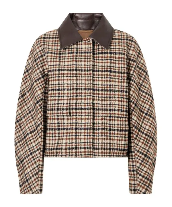 Brunello Cucinelli Plaid Coat