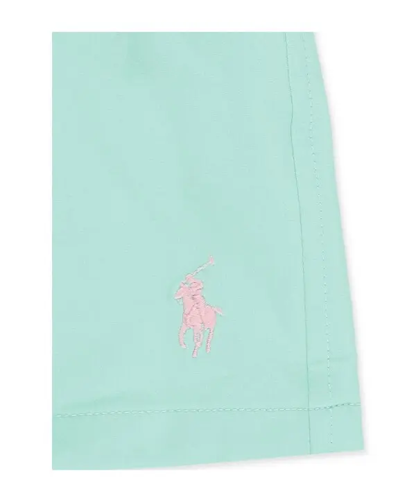 Polo Ralph Lauren Traveler Slim Fit Swim Trunks - White