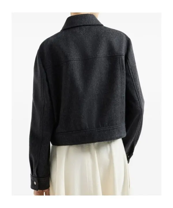 Brunello Cucinelli Collared Long-sleeved Casual Jacket