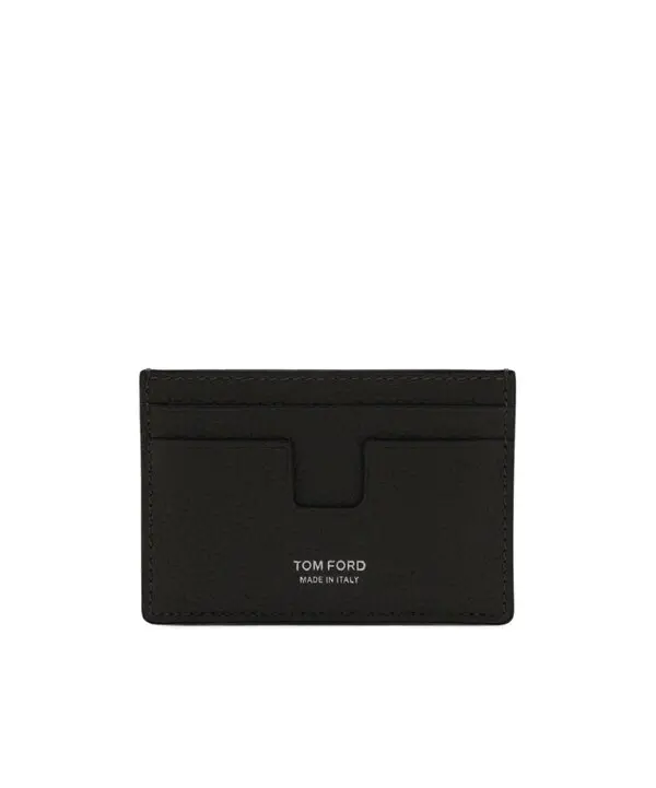 TOM FORD Logo Embossed Card Holder