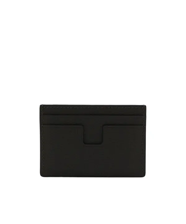 TOM FORD Logo Embossed Card Holder