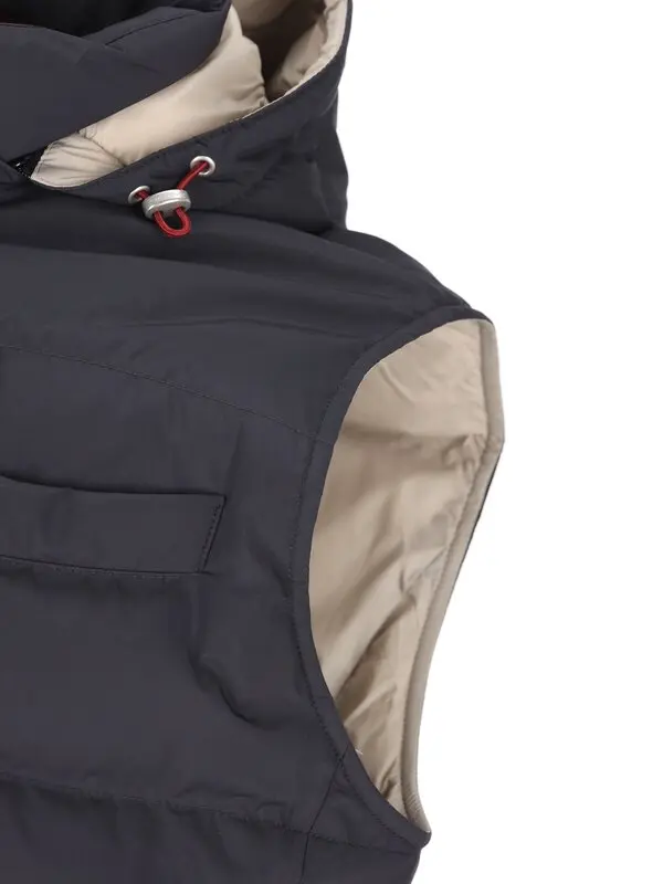 Brunello Cucinelli Hooded Down Gilet