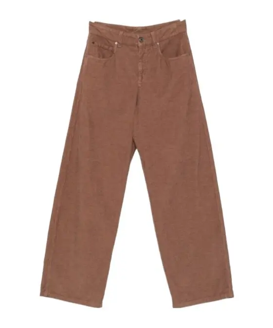 Brunello Cucinelli Corduroy Barrel-leg Trousers