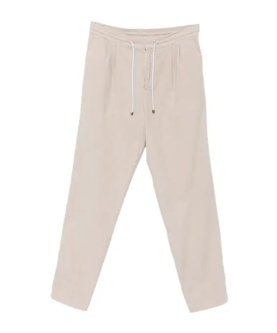Brunello Cucinelli Pleated Corduroy Trousers