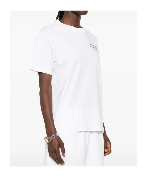 SPORTY  RICH Sporty & Rich Printed Short-sleeved T-shirt