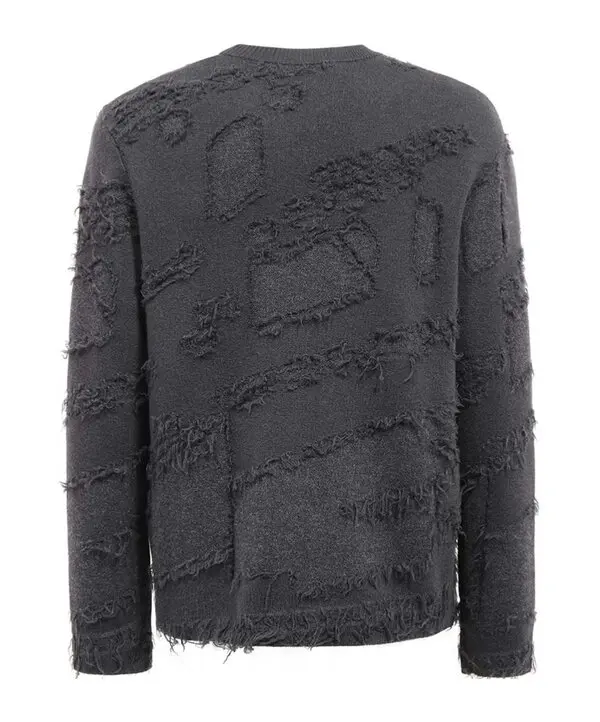 A-COLD-WALL* Long-sleeved Sweater With Distressed Details