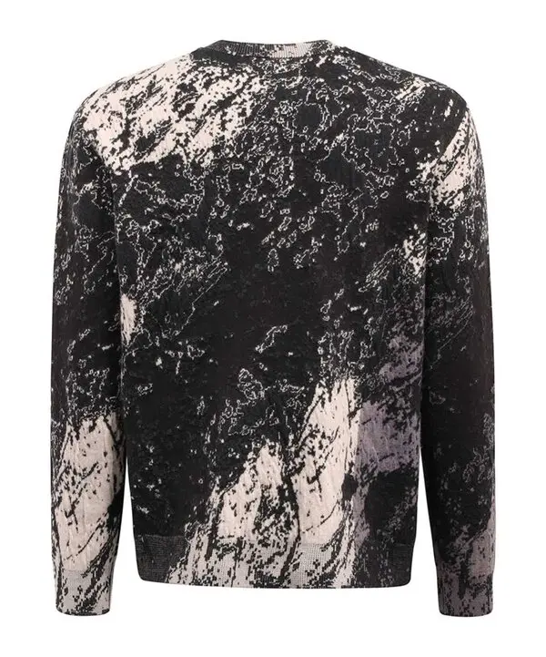 A-COLD-WALL* Graphic Print Long Sleeve Sweater
