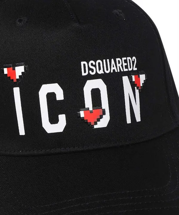 Dsquared2 Baseball Cap With Logo Print