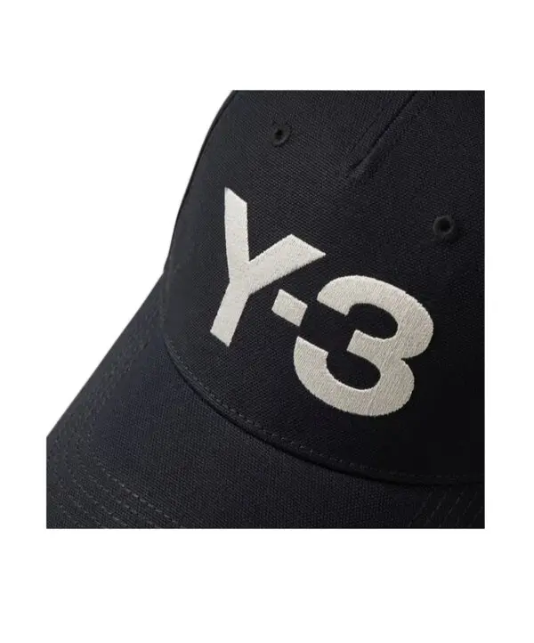 Y3 Logo Embroidered Baseball Cap