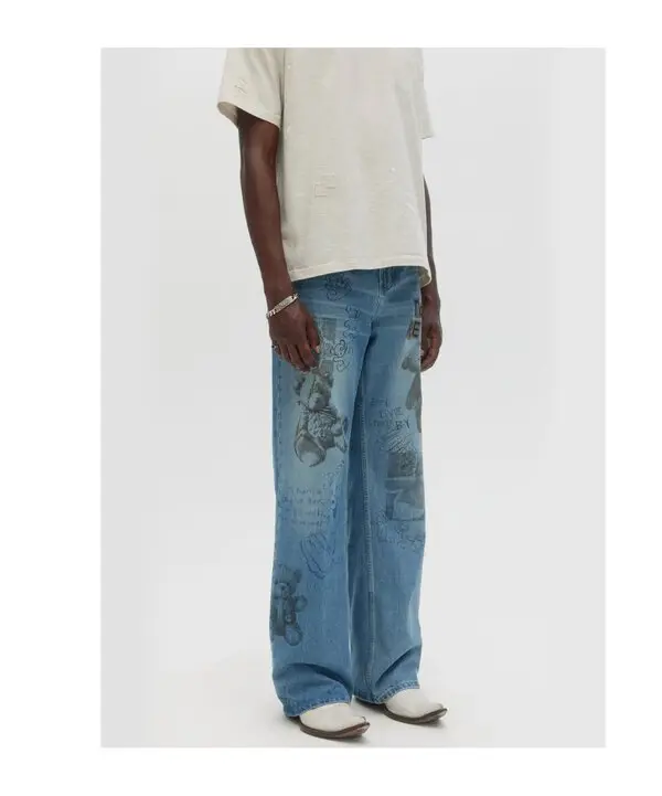 DOMREBEL Belt-loop Jeans