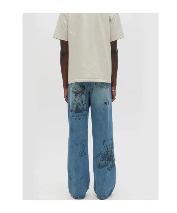 DOMREBEL Belt-loop Jeans