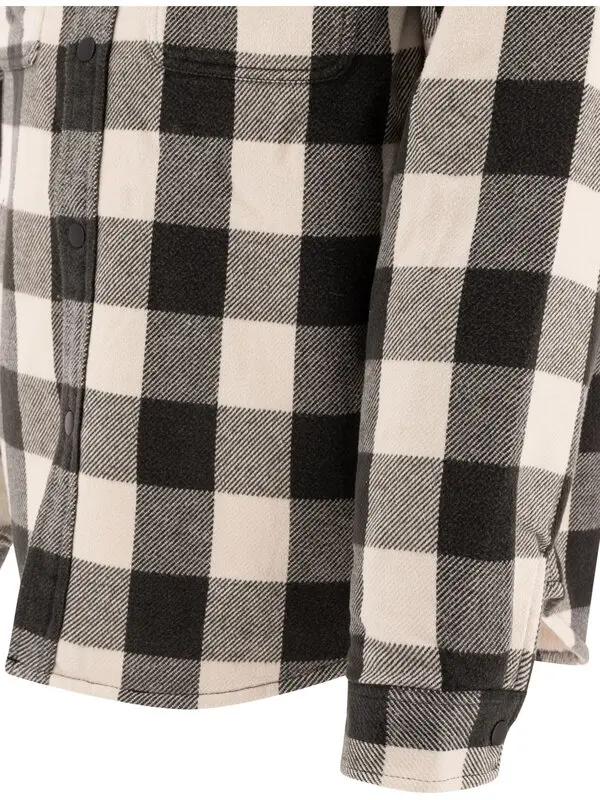 StÜssy Buffalo Plaid Curved Hem Shirt