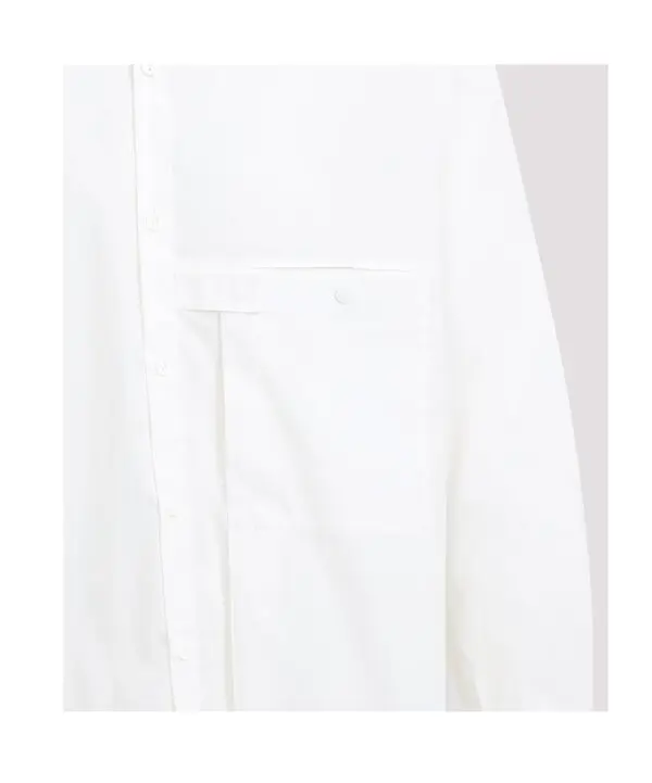 Y3 Long-sleeved Straight Hem Shirt