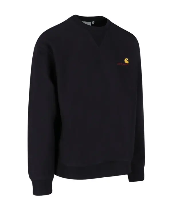 Carhartt Work In Progress Embroidered Logo Crewneck Sweatshirt