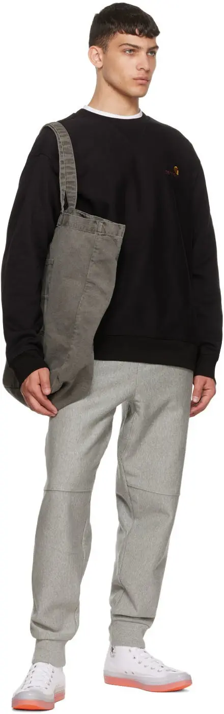 Carhartt Work In Progress Embroidered Logo Crewneck Sweatshirt