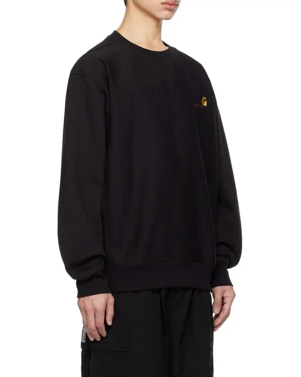 Carhartt Work In Progress Embroidered Logo Crewneck Sweatshirt