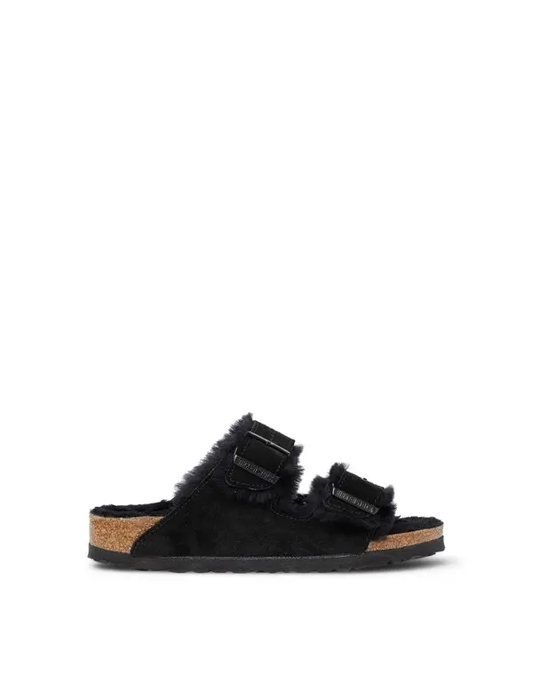 BIRKENSTOCK Suede Flat Sandals