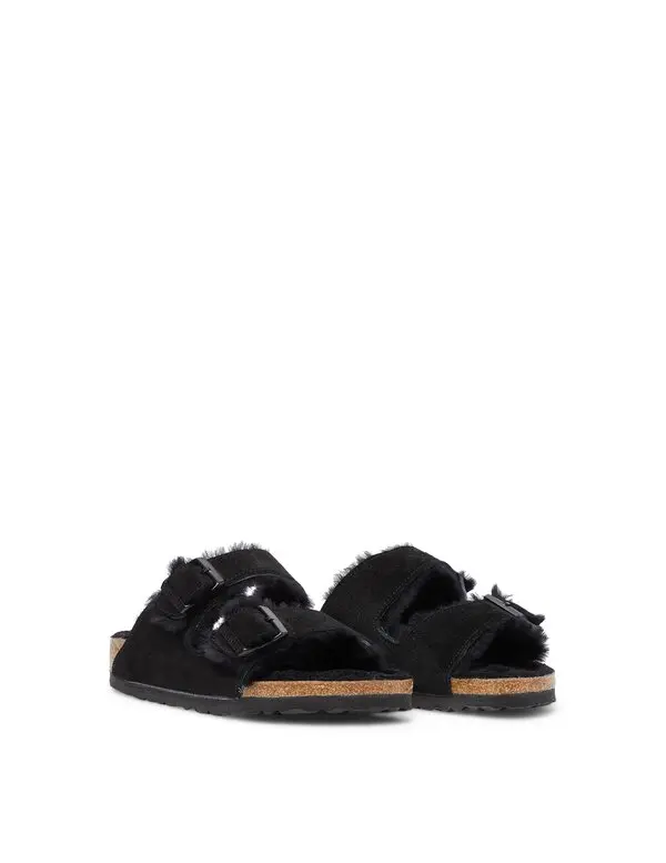 BIRKENSTOCK Suede Flat Sandals