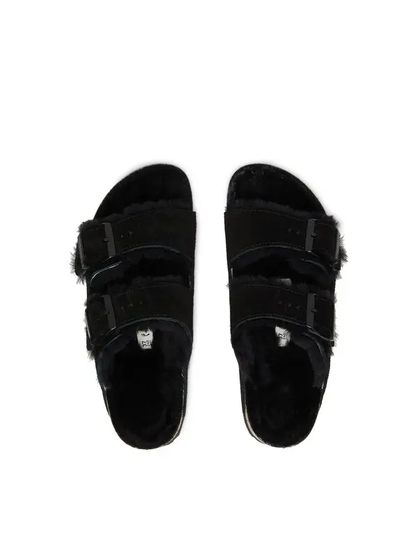 BIRKENSTOCK Suede Flat Sandals