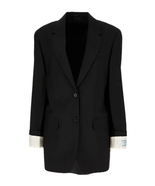 Prada Single-breasted Tailored Blazer