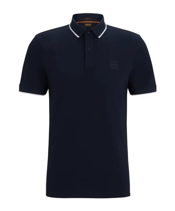 Hugo Boss Passerti Slim Fit Polo Shirt - Blue