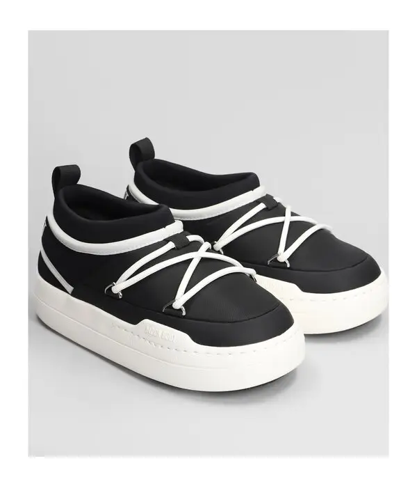 Moon Boot Park Icon Round Toe Sneakers
