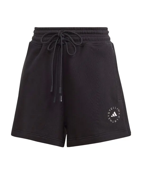 Adidas By Stella McCartney Logo-printed Drawstring Track Shorts