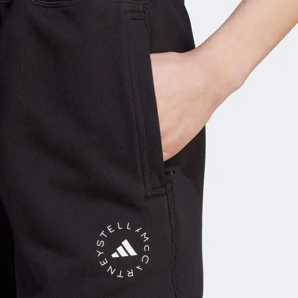 Adidas By Stella McCartney Logo-printed Drawstring Track Shorts