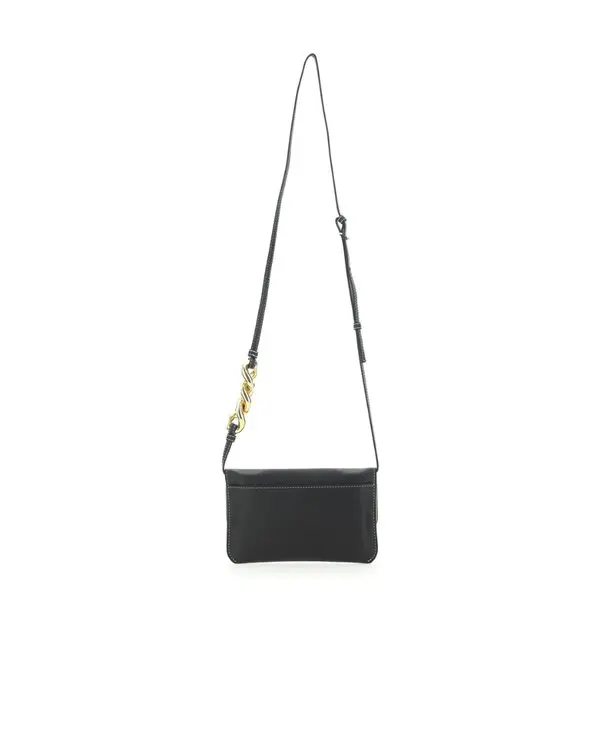 J.W.ANDERSON Jw Anderson Logo Printed Foldover Top Shoulder Bag