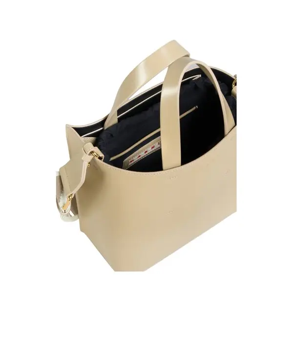 Marni Museo Logo Printed Mini Tote Bag