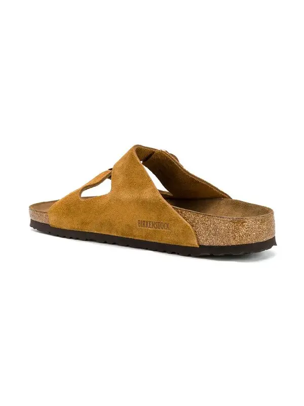 BIRKENSTOCK Buckle Detailed Slip-on Sandals - Brown