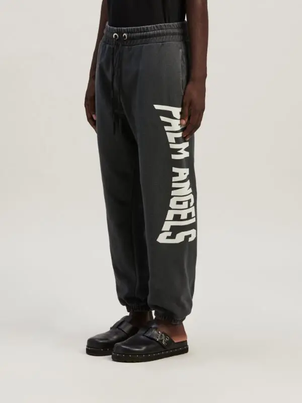 Palm Angels Logo Printed Drawstring Sweatpants