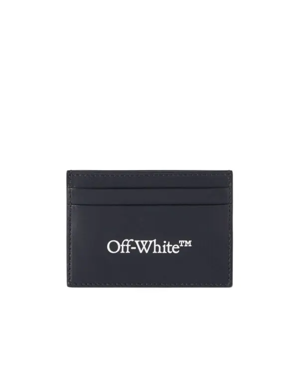 Off-White Bookish Logo Printed Cardholder