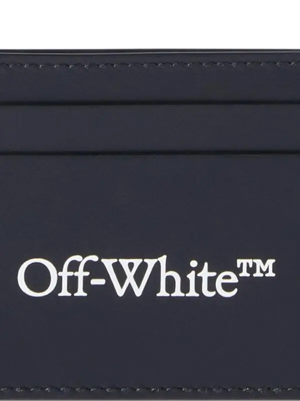 Off-White Bookish Logo Printed Cardholder