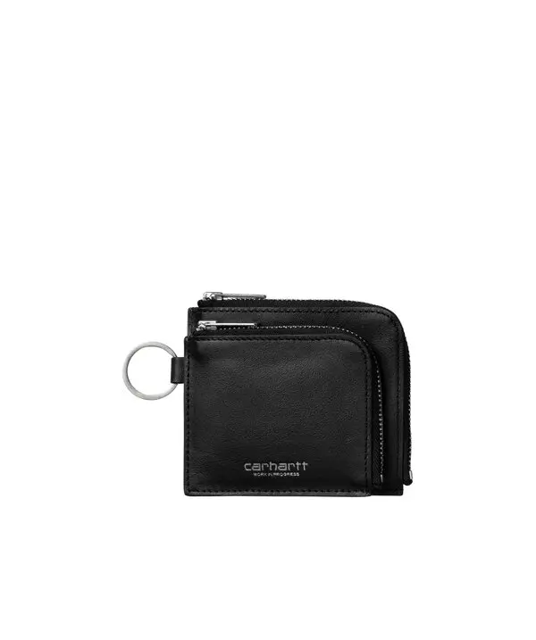 Carhartt Work In Progress Logo Printed Double-zip Wallet