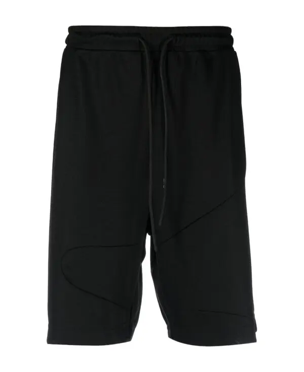 Off-White Logo-patch Track Shorts - Black