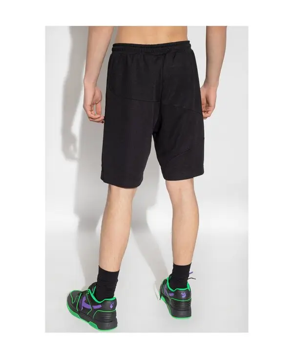 Off-White Logo-patch Track Shorts