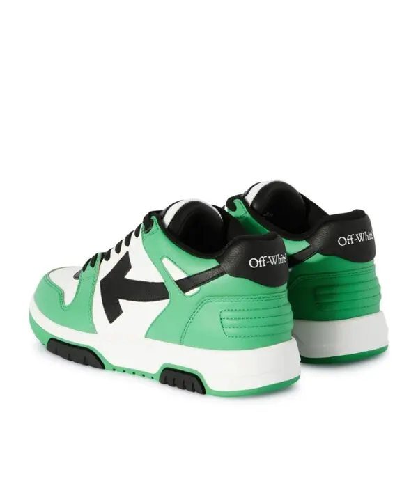 Off-White Out Of Office Low Top Sneakers - Green