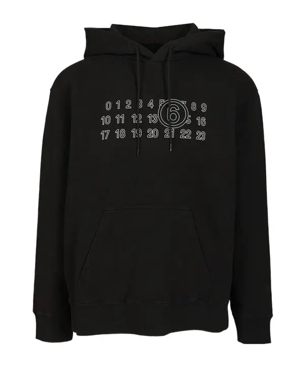 MAISON MARGIELA Numeric Sweatshirt - Black