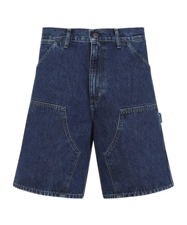 Carhartt Work In Progress Denim Shorts With Belt Loops