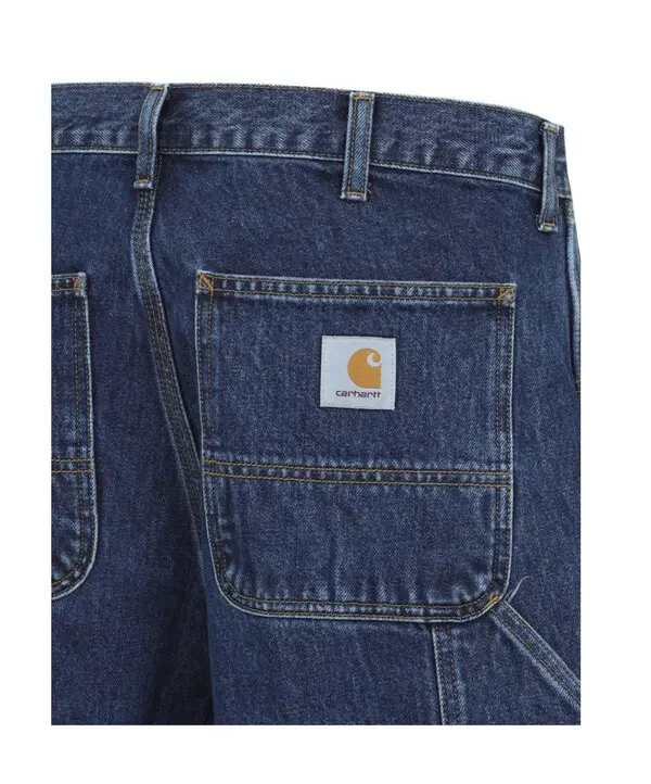 Carhartt Work In Progress Denim Shorts With Belt Loops
