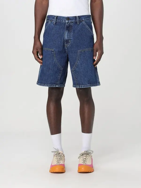 Carhartt Work In Progress Double Knee Denim Shorts