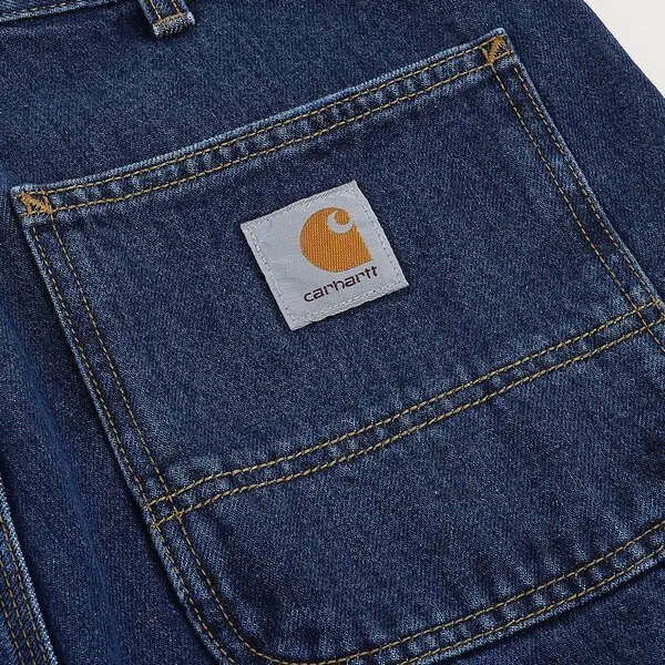 Carhartt Work In Progress Double Knee Denim Shorts