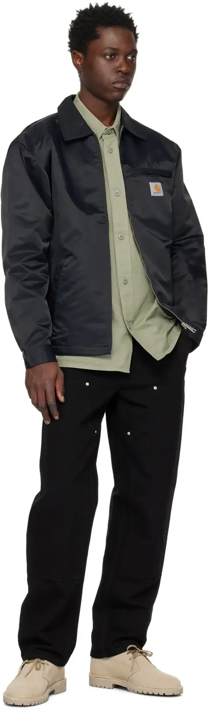 Carhartt Work In Progress Logo Patch Jeans